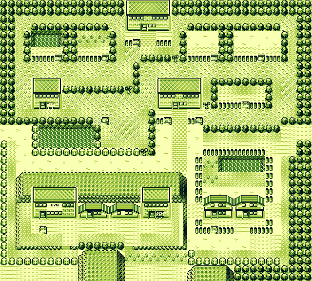 Looking At Pixels Part 2: Buildings in Gen 1 Pokémon Cities