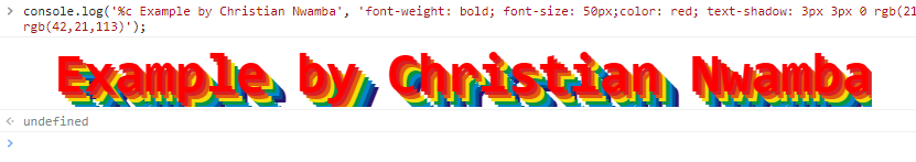 How I Added an Animation to the Browser Devtools Console